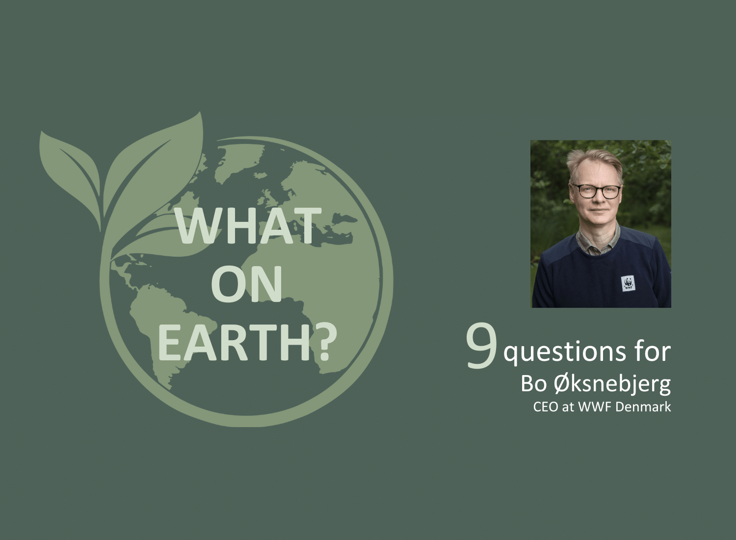 9 questions for Bo Øksnebjerg - PRF