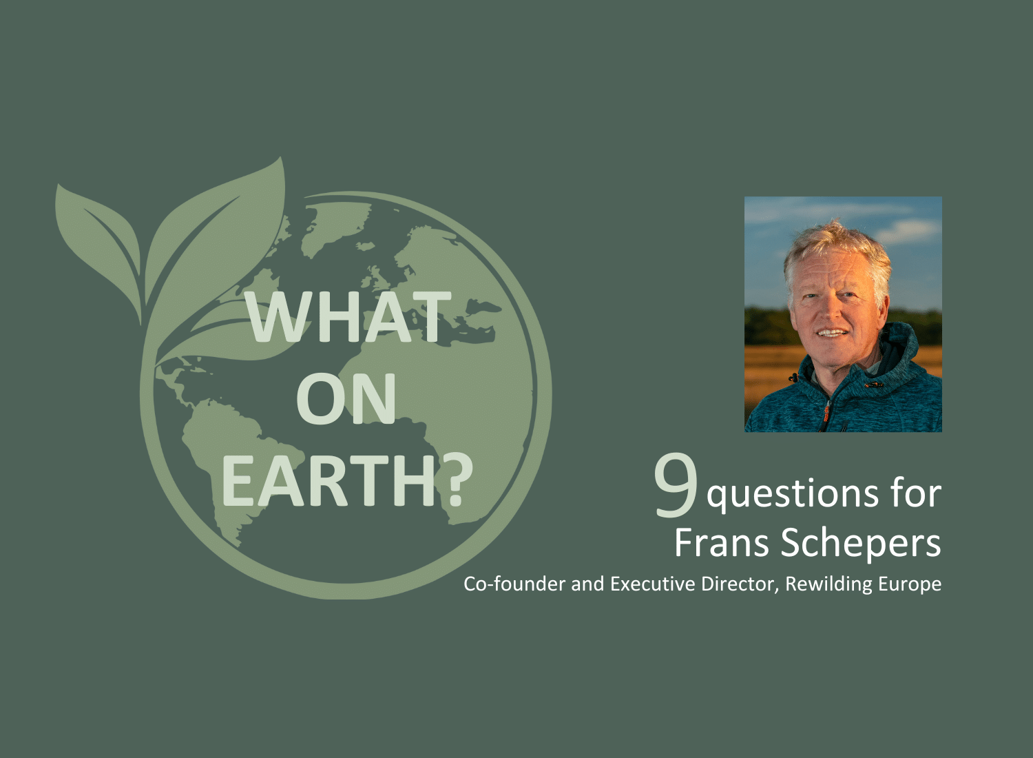 9 questions for Frans Shepers - PRF